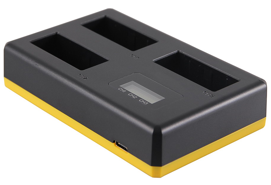 Triple Oplader Canon LP-E17 - Geschikt voor het laden van 3 accu's ...